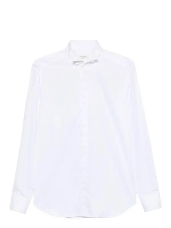 TINTORIA MATTEI 954 Wingtip-collar Shirt - White