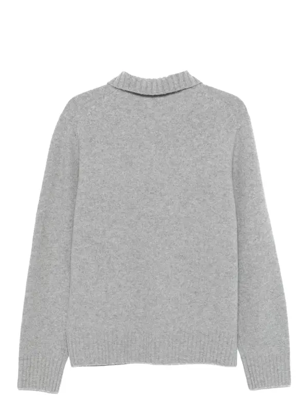 BALLANTYNE Mélange-effect Sweater - Grey