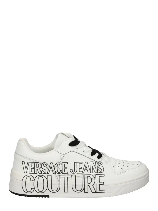 Versace Logo Sneakers - White