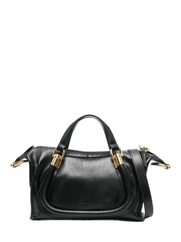 Chloé Small Paraty 24 Tote Bag - Black