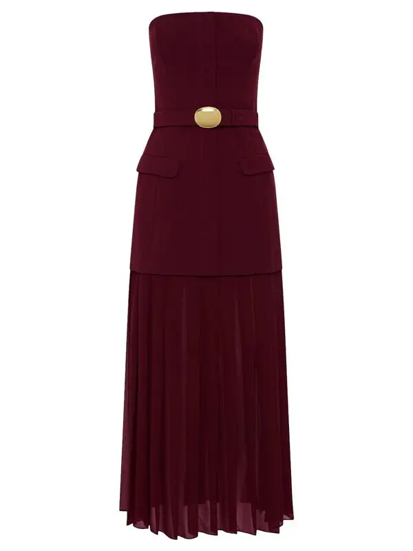 NICHOLAS Reagan Maxi Dress - Red