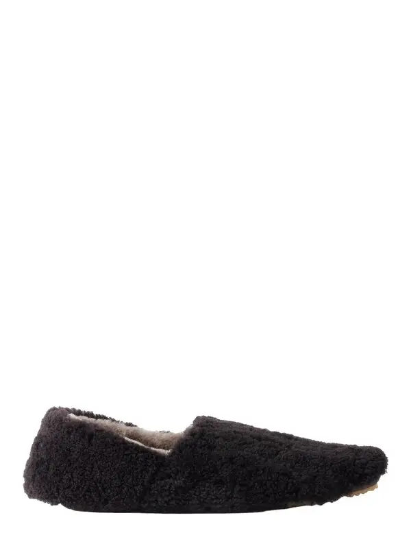 Mr P. Shearling Slippers - Brown