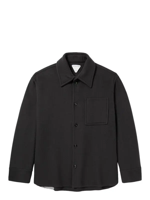 Bottega Veneta Cashmere Overshirt - Gray