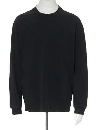Dolce & Gabbana Long Sleeve Crewneck Pullover - Black