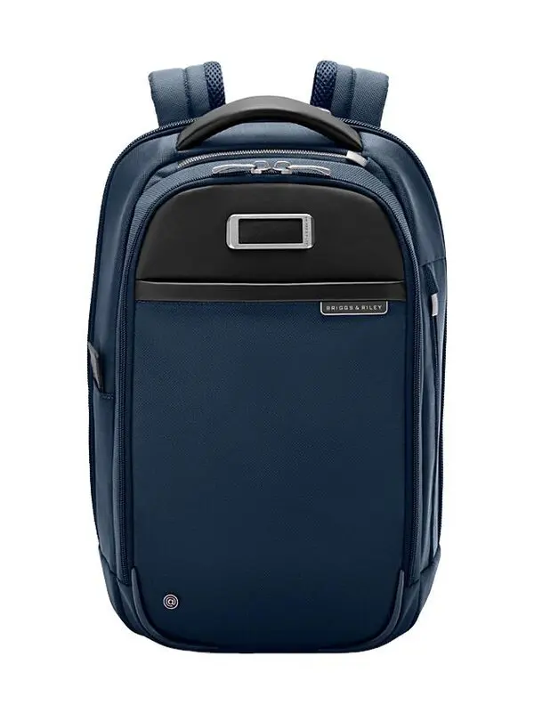 Briggs & Riley Work Slim Backpack - Navy