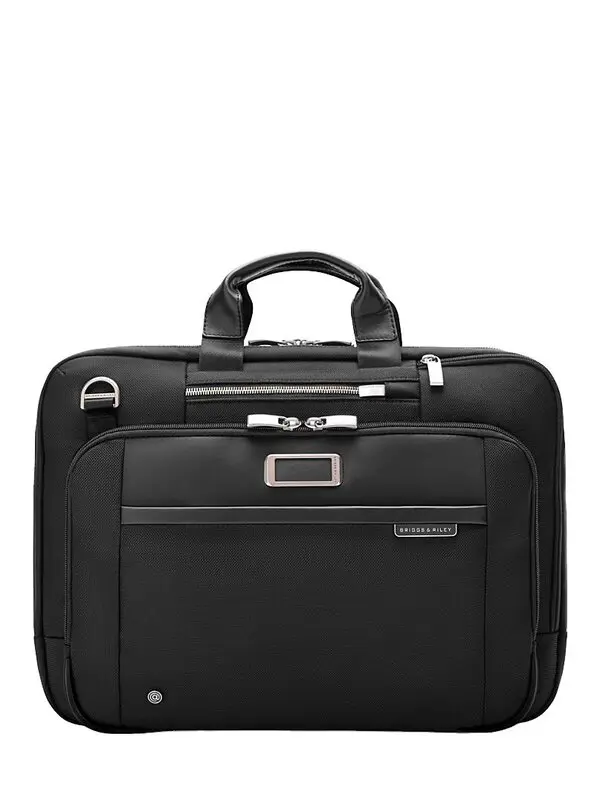 Briggs & Riley Work Large Expandable Brief - Black