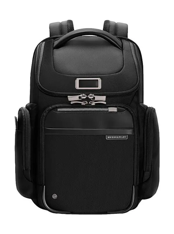 Briggs & Riley Work Medium Widemouth Backpack - Black