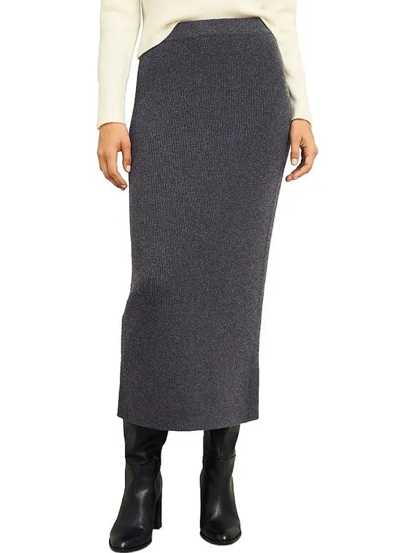 HOBBS LONDON Gaskell Skirt - Dark Grey