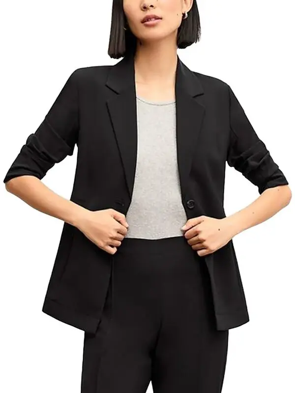 M.M.LAFLEUR Origami Tech Moreland Blazer - Black