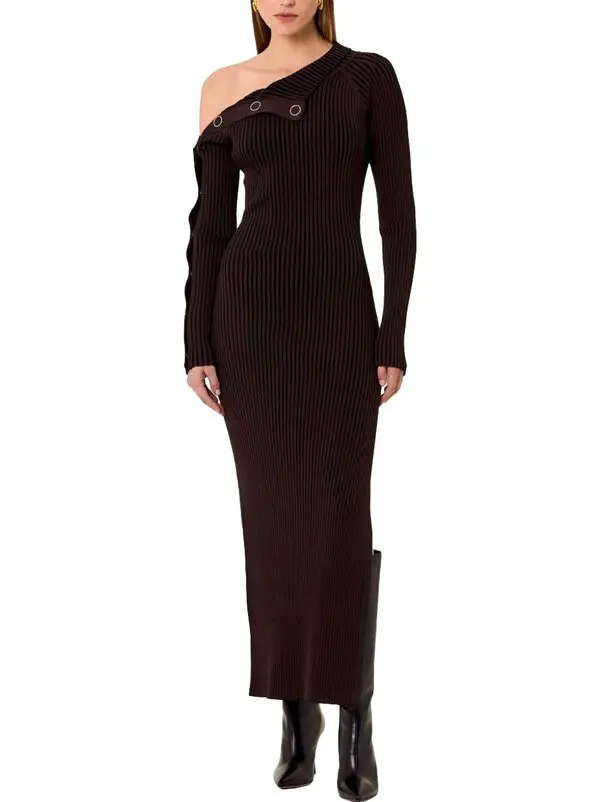 NICHOLAS Adina Floor-length Dress - Brown