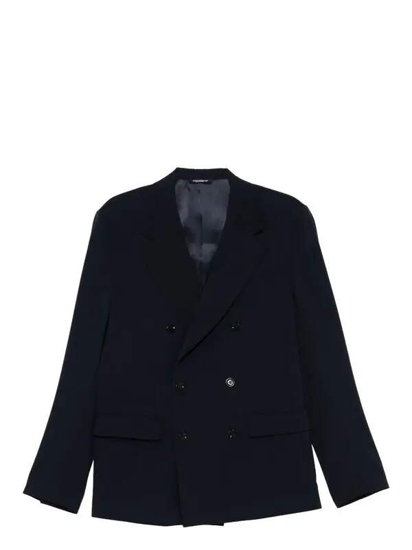 Dolce & Gabbana Double-breasted Blazer - Blue