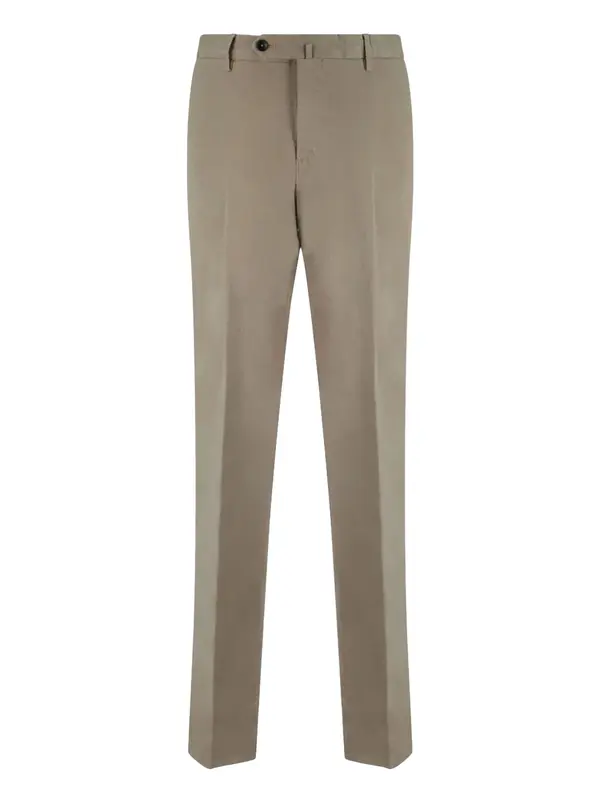 PT TORINO Slim-cut Tailored Trousers - Brown