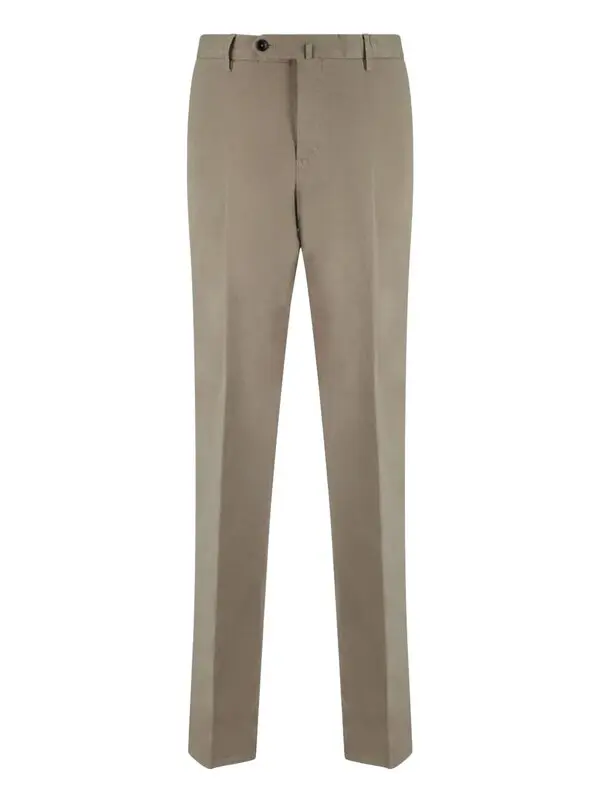 PT TORINO Slim-cut Tailored Trousers - Brown