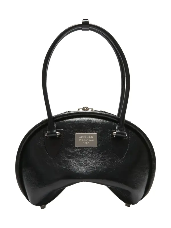Acne Studios Leather Shoulder Bag - Black