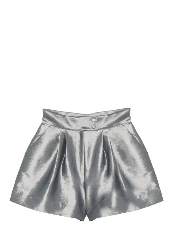 STYLAND Taffeta Shorts - Grey
