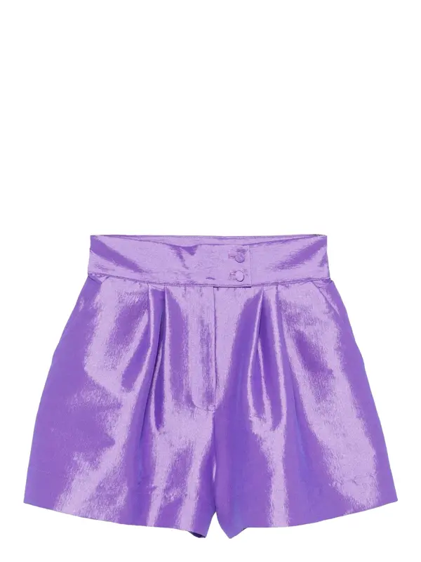 STYLAND Taffeta Shorts - Purple
