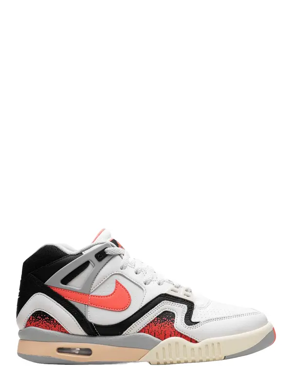 Nike Air Tech Challenge Ii Hot Lava Sneakers - White