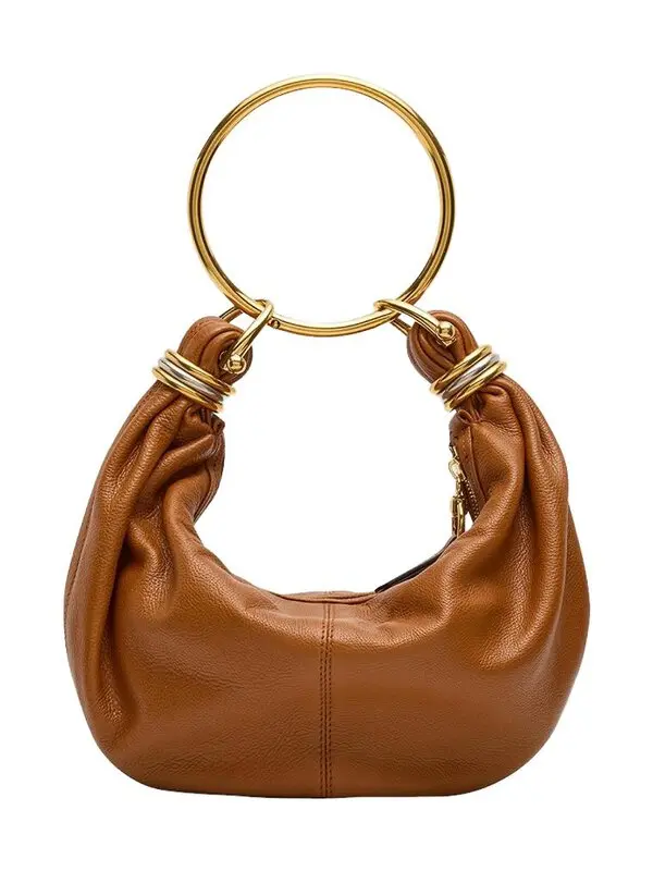 Chloé Bracelet Hobo Bag - Brown