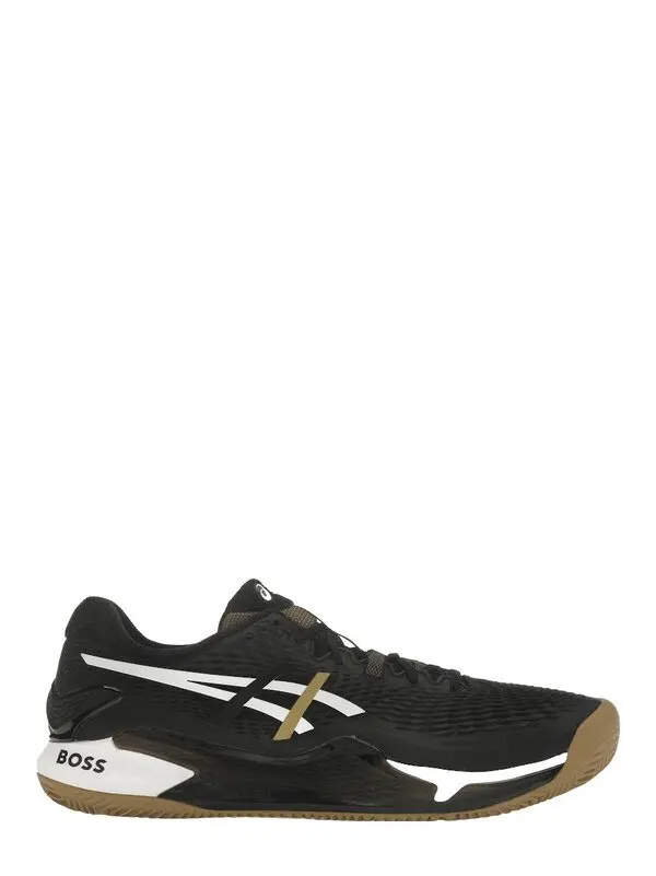 Asics Gel-resolution Bossin Sneakers - Black/camel