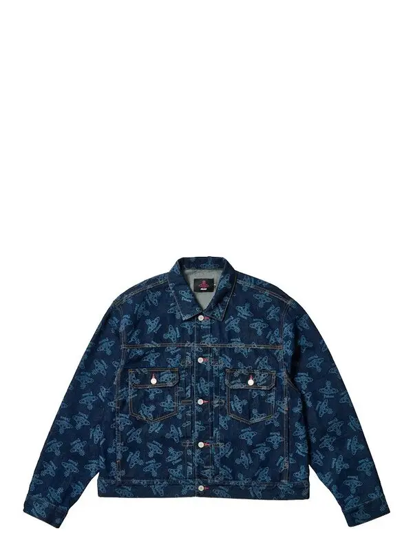 PALACE X Vivienne Westwood Denim Jacket - Indigo