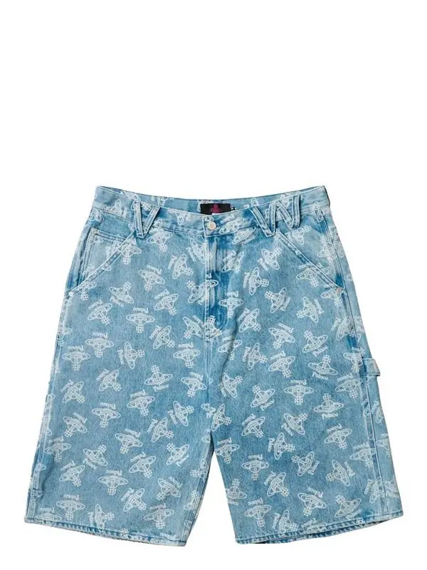 PALACE X Vivienne Westwood Denim Short - Orb Stone Wash