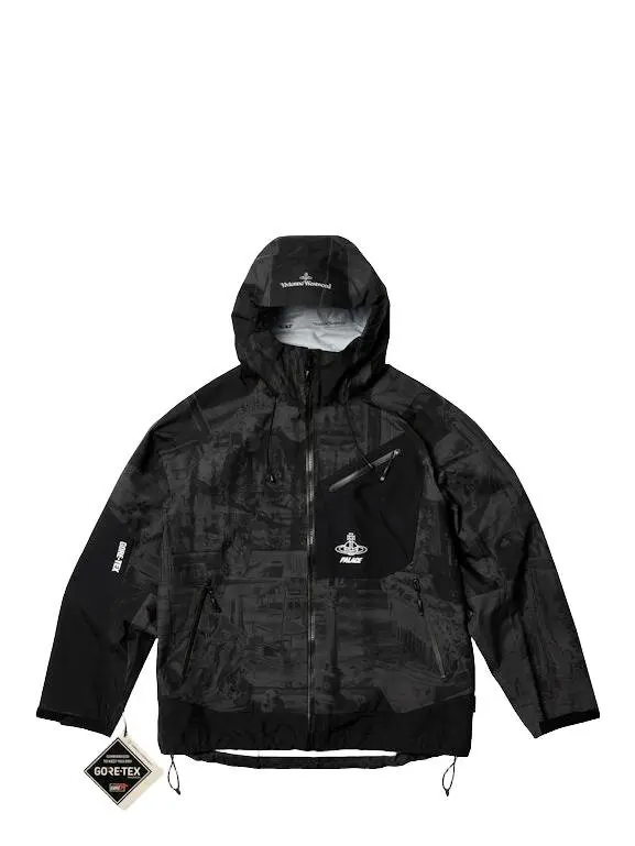 PALACE X Vivienne Westwood Goretex Jacket - Mono Print