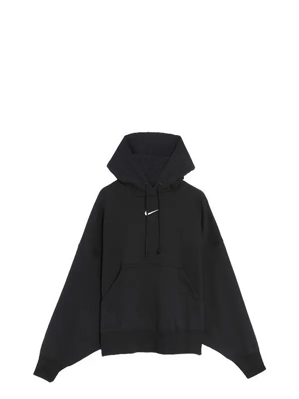Nike Oversized Pullover Hoodie - Black/sail