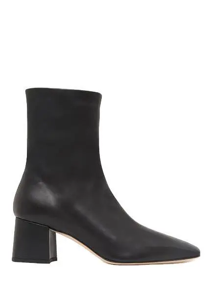 DANIELLA SHEVEL Milani Stretch Nappa Leather Boots - Black
