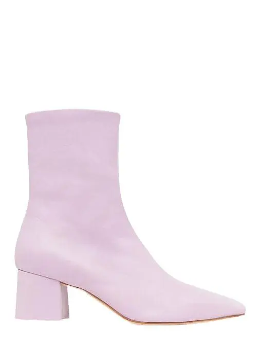 DANIELLA SHEVEL Milani Stretch Nappa Leather Boots - Lavender