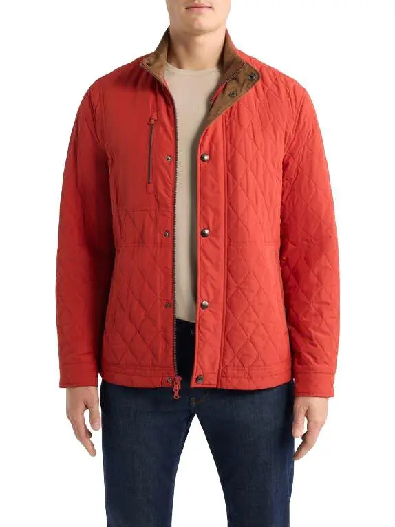 Johnnie-o Juno Quilted Jacket - Rossa