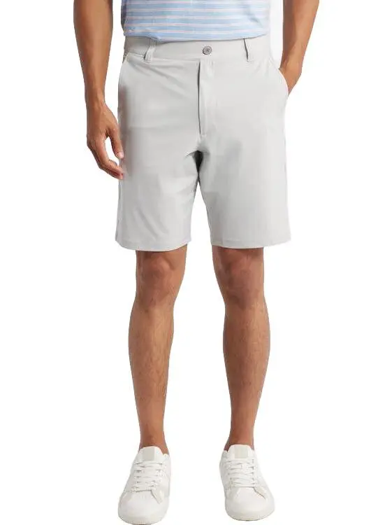 Johnnie-o Fusion Stretch Nylon Chino Shorts - Quarry