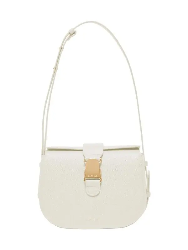 Senreve Cadence Pebbled Leather Crossbody Bag - Cream