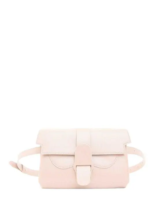 Senreve Aria Pebbled Leather Belt Bag - Blush