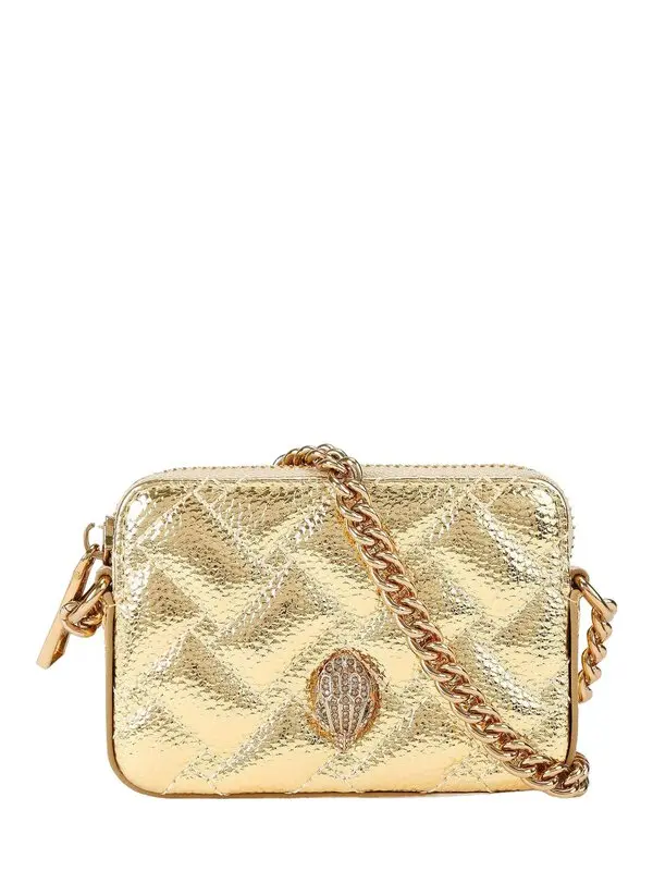 Kurt Geiger Micro Kensington Camera Bag - Gold