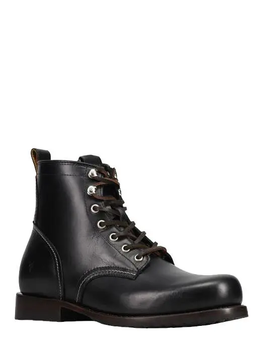 Frye Hudson Lace-up Boot - Black