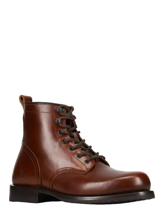 Frye Hudson Lace-up Boot - Mahogany