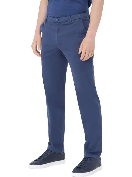 Bugatchi Parker Stretch Chino Pants - Navy