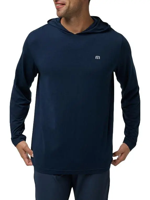Travis Mathew Double Team Hoodie - Total Eclipse
