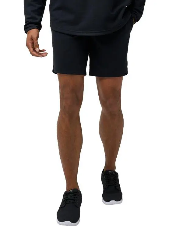 Travis Mathew Sideslip Fleece Shorts - Black
