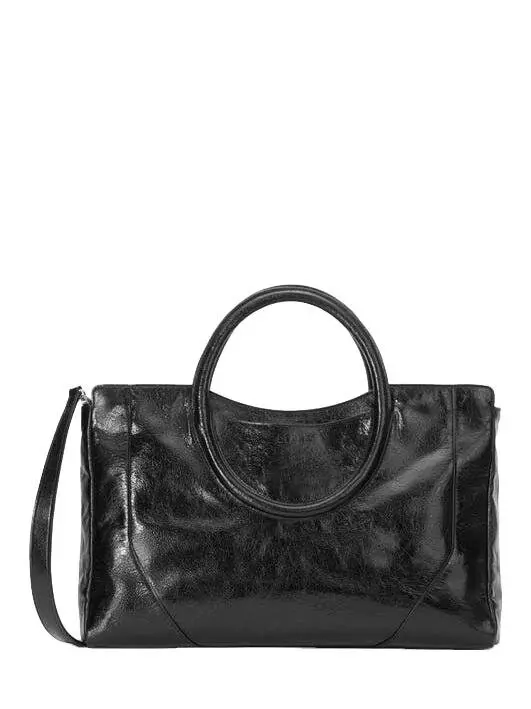 Staud Maude Leather Satchel - Black
