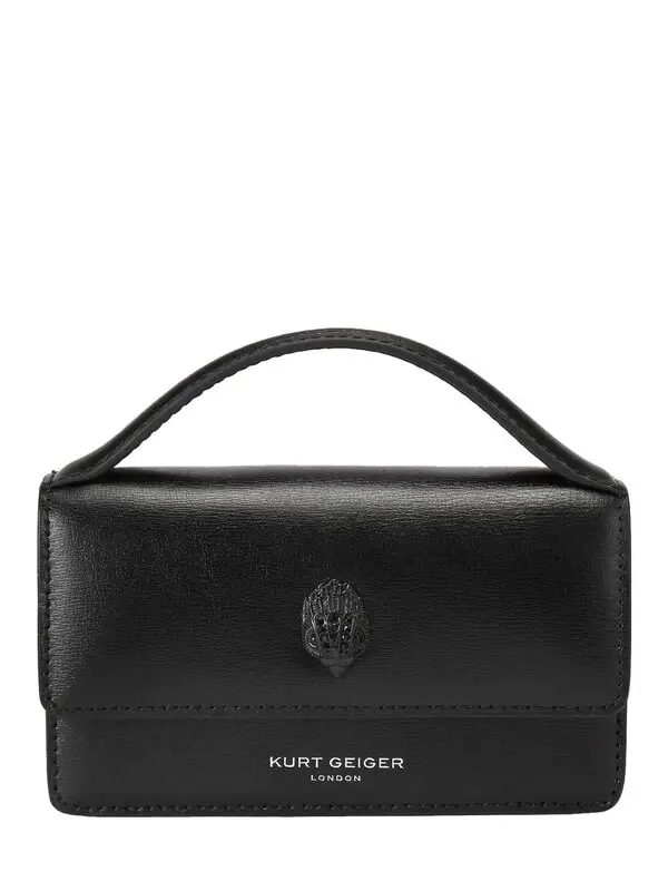 Kurt Geiger Extra Small Bond Top Handle Bag - Black