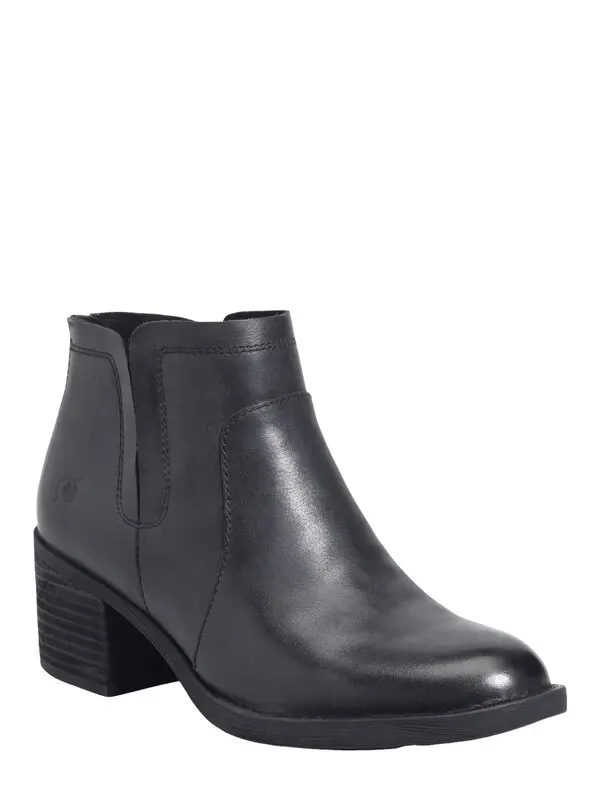 BØRN Reece Bootie - Black Leather