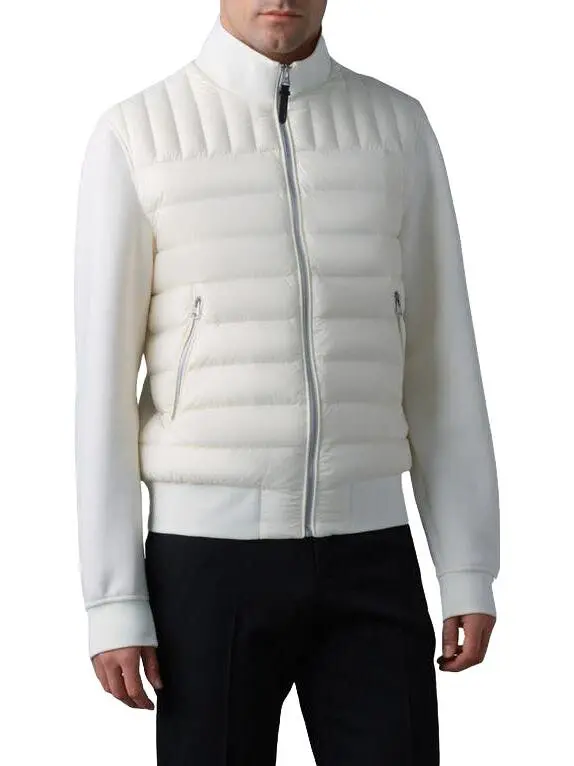 Mackage Collin-r Quilted Down Puffer Jacket - Cream