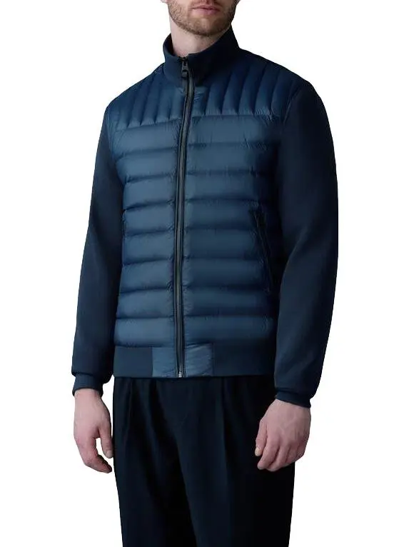 Mackage Collin-r Quilted Down Puffer Jacket - Navy