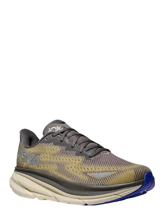 HOKA® Clifton Gore-tex® Running Shoe - Gravel/eggshell