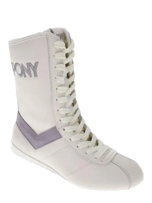 PONY Ko-80 High Classic Sneakers - Snow White/grey