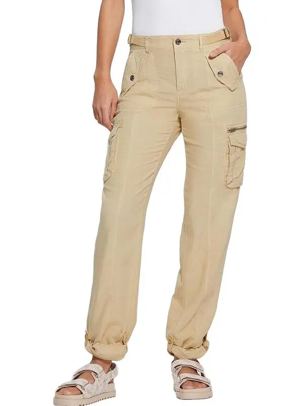 Guess Nessi Cargo Pants - Beige