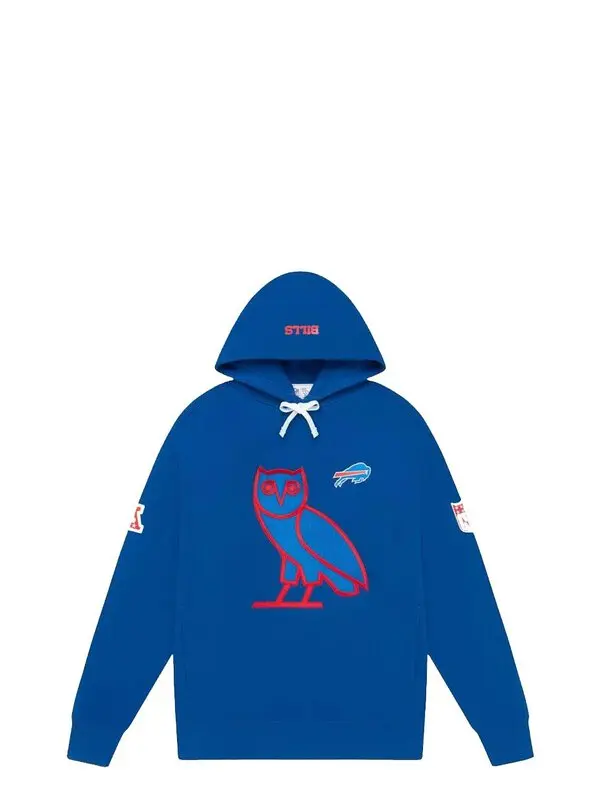 OVO X Nfl Buffalo Bills Og Owl Hoodie - Blue