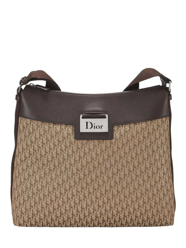 Dior Trotter Street Chic Messenger Bag - Brown