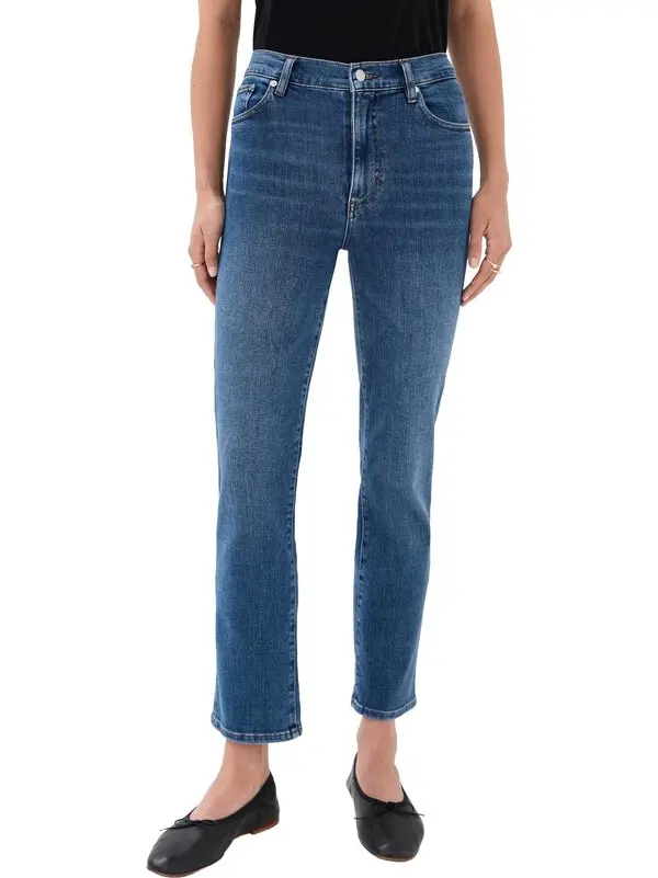 FRAME Le Sleek Straight Jeans - Marsa